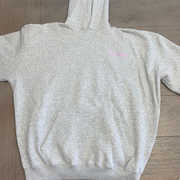 Missguided | Sweaters | Playboy X Misguided Oversized Lip Print Hoodie ...